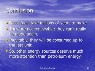 Petroleum energy.ppt