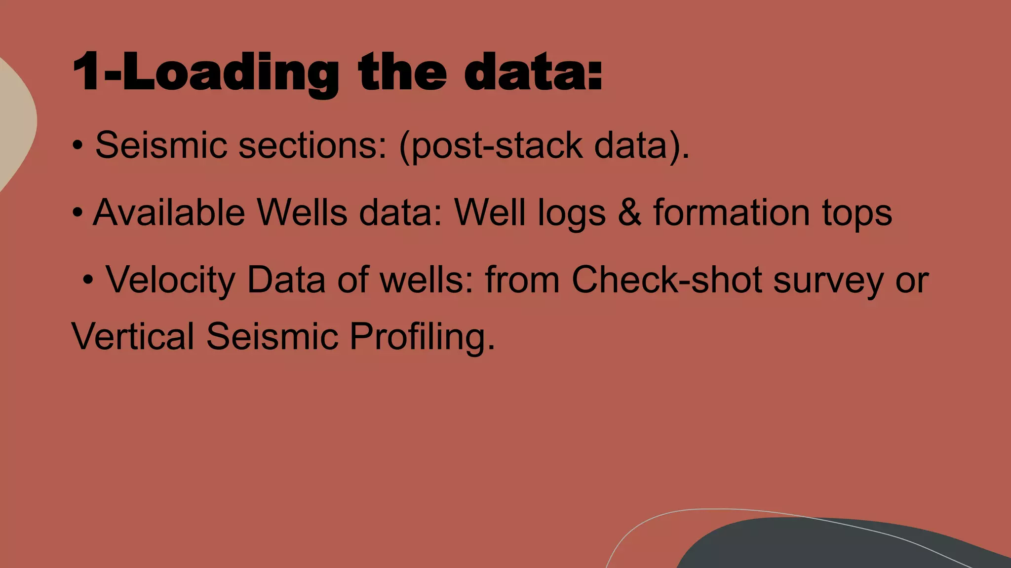 Seismic interpretation | PPTX