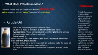 Petroleum geology | PPT