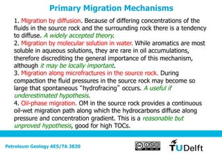 Oil migration (pinacle reef) | PPT