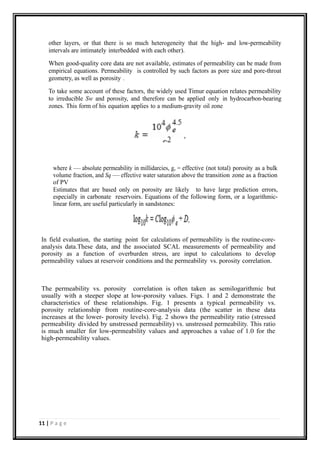Reservoir Rocks || Petroleum geology Assignment | DOCX