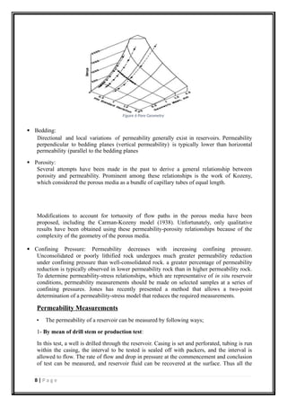 Reservoir Rocks || Petroleum geology Assignment | DOCX
