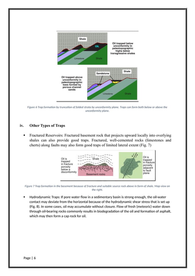 Hydrocarbon Traps || Petroleum geology Assignment | DOCX