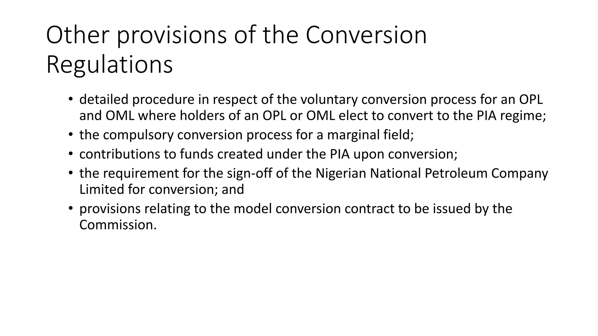 Petroleum licensing conversion.ppt