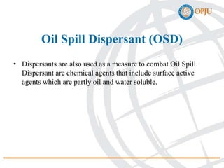 Petroleum oil spill impact | PPTX