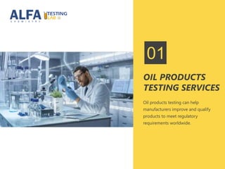 Petroleum Products Testing Services | PPT