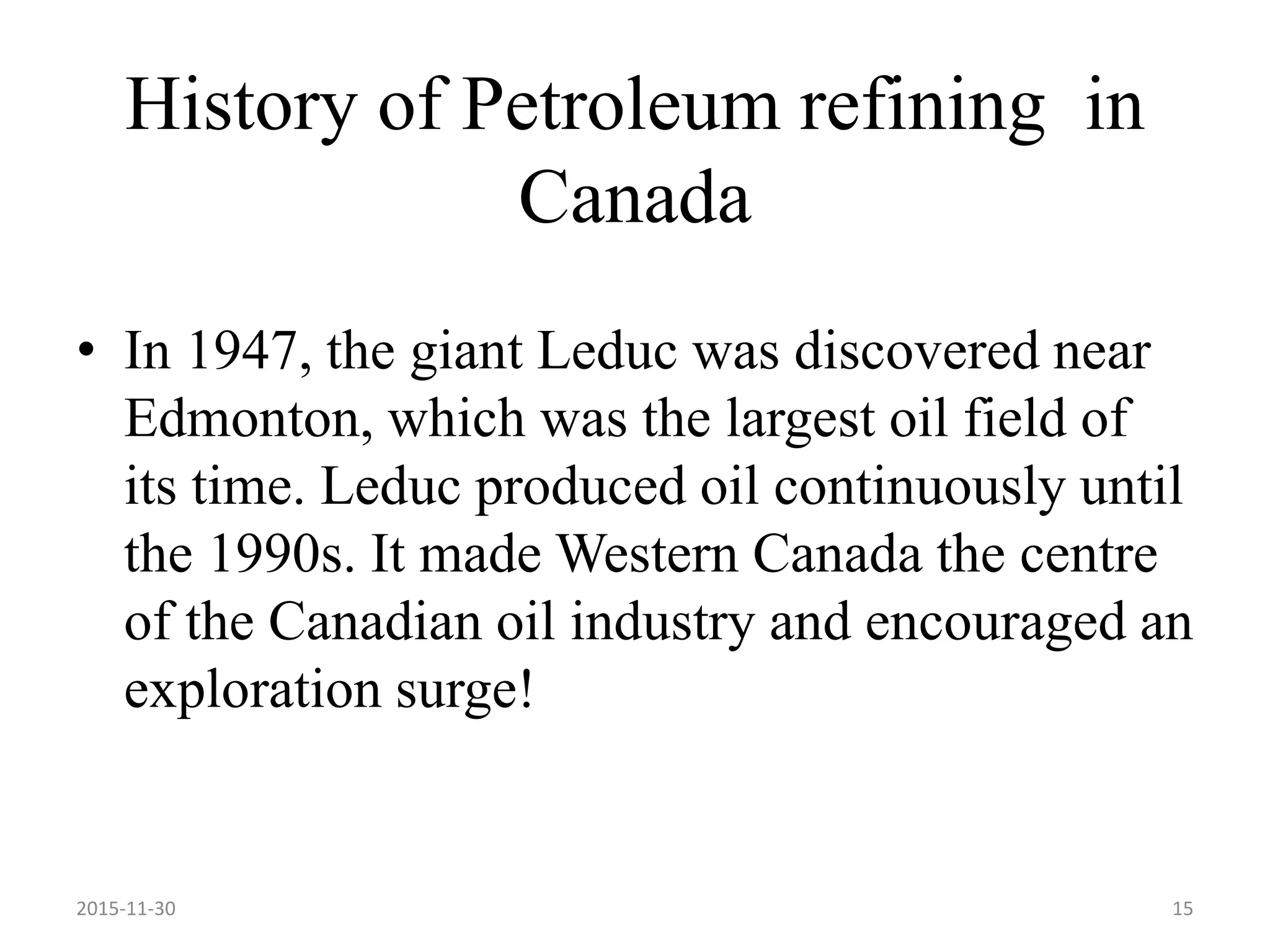 Petroleum Refining | PPTX