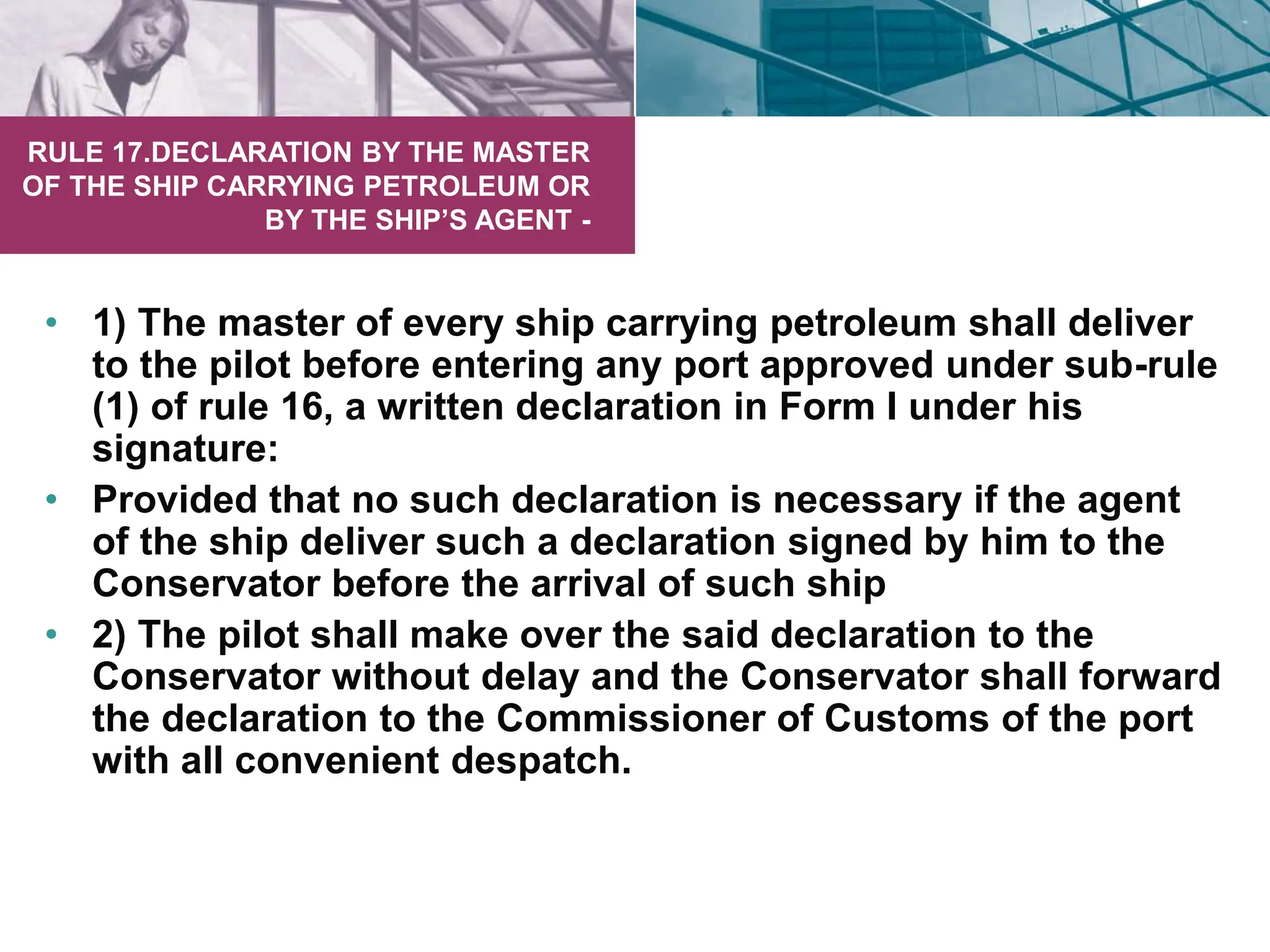 petroleum rule FOR EDUCATION AND KNOWLEDGE.ppt