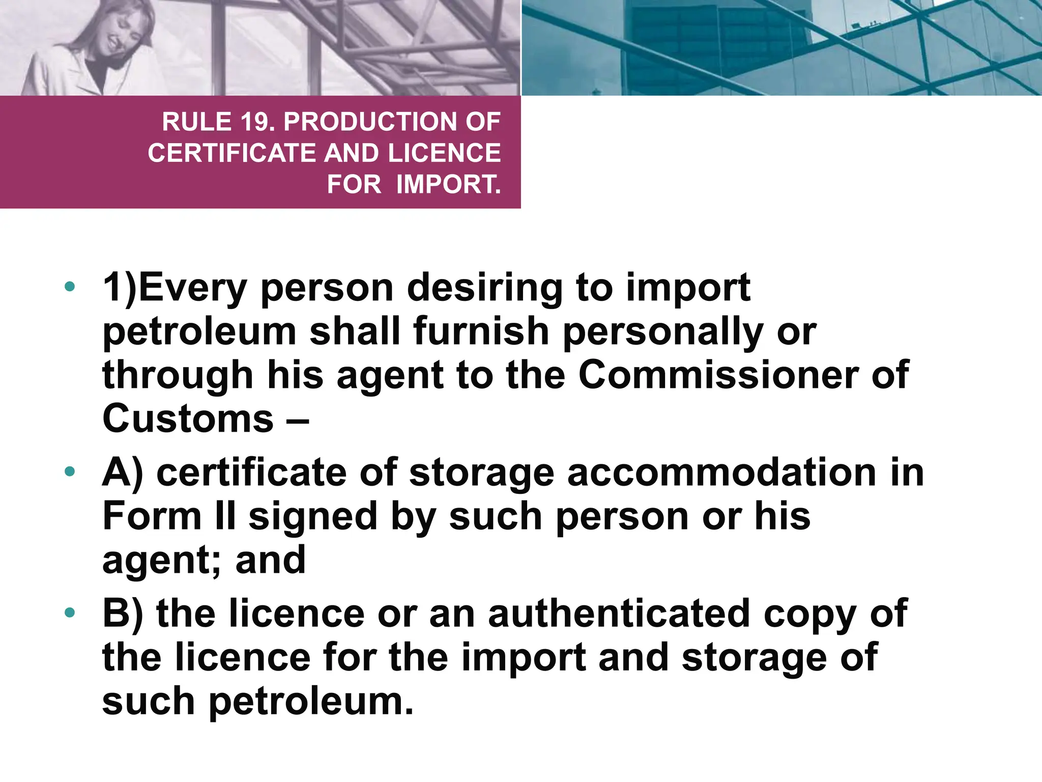 petroleum rule FOR EDUCATION AND KNOWLEDGE.ppt