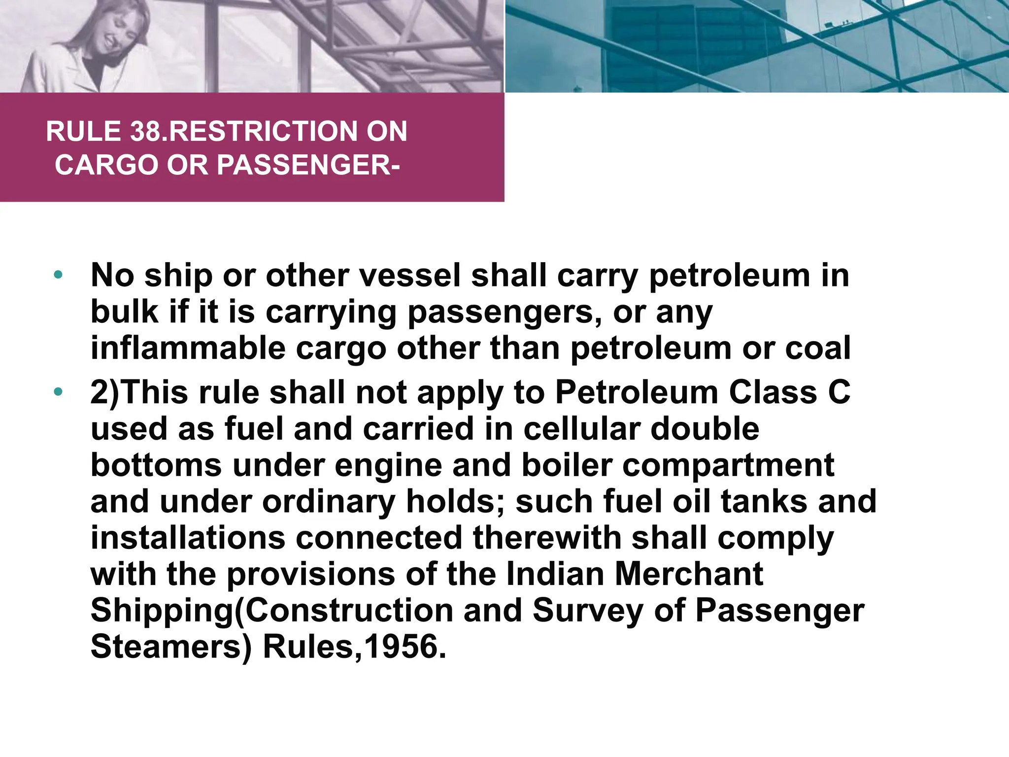 petroleum rule FOR EDUCATION AND KNOWLEDGE.ppt