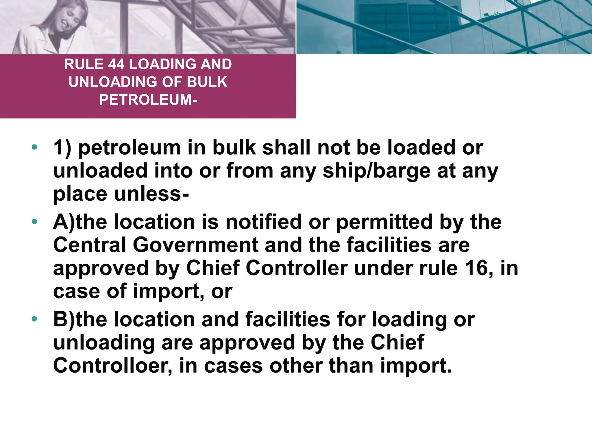 petroleum rule FOR EDUCATION AND KNOWLEDGE.ppt
