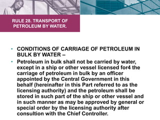 petroleum rule FOR EDUCATION AND KNOWLEDGE.ppt