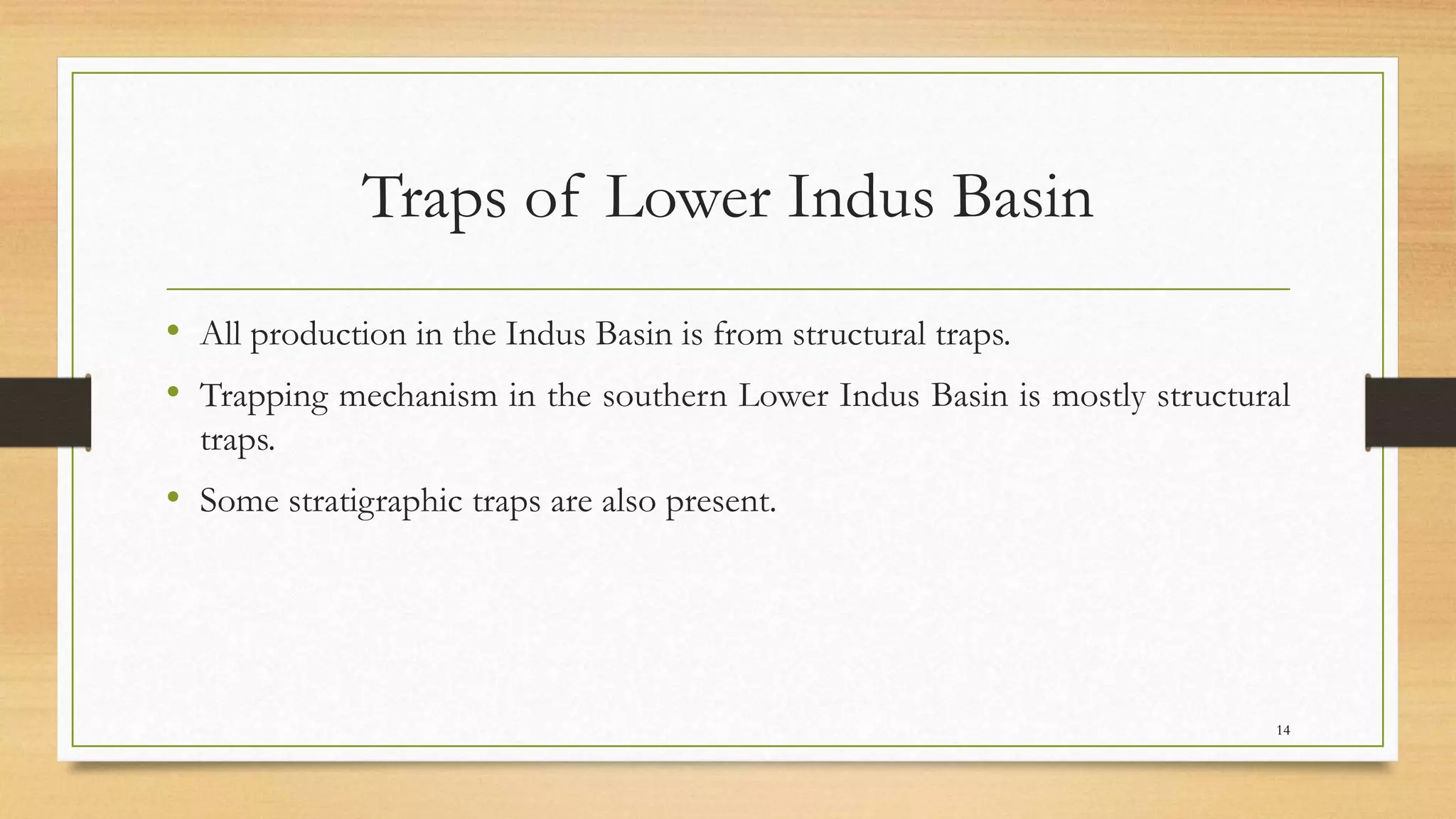 Petroleum system and geology of lower indus basin | PPTX