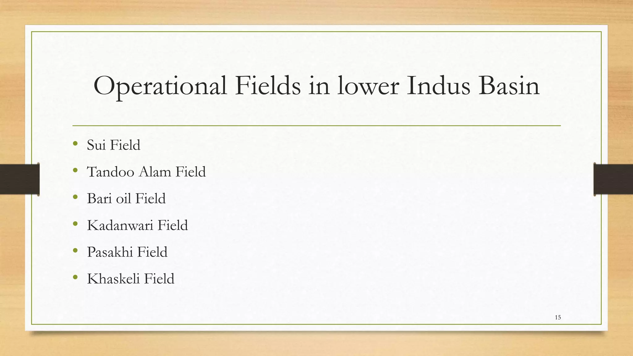 Petroleum system and geology of lower indus basin | PPTX