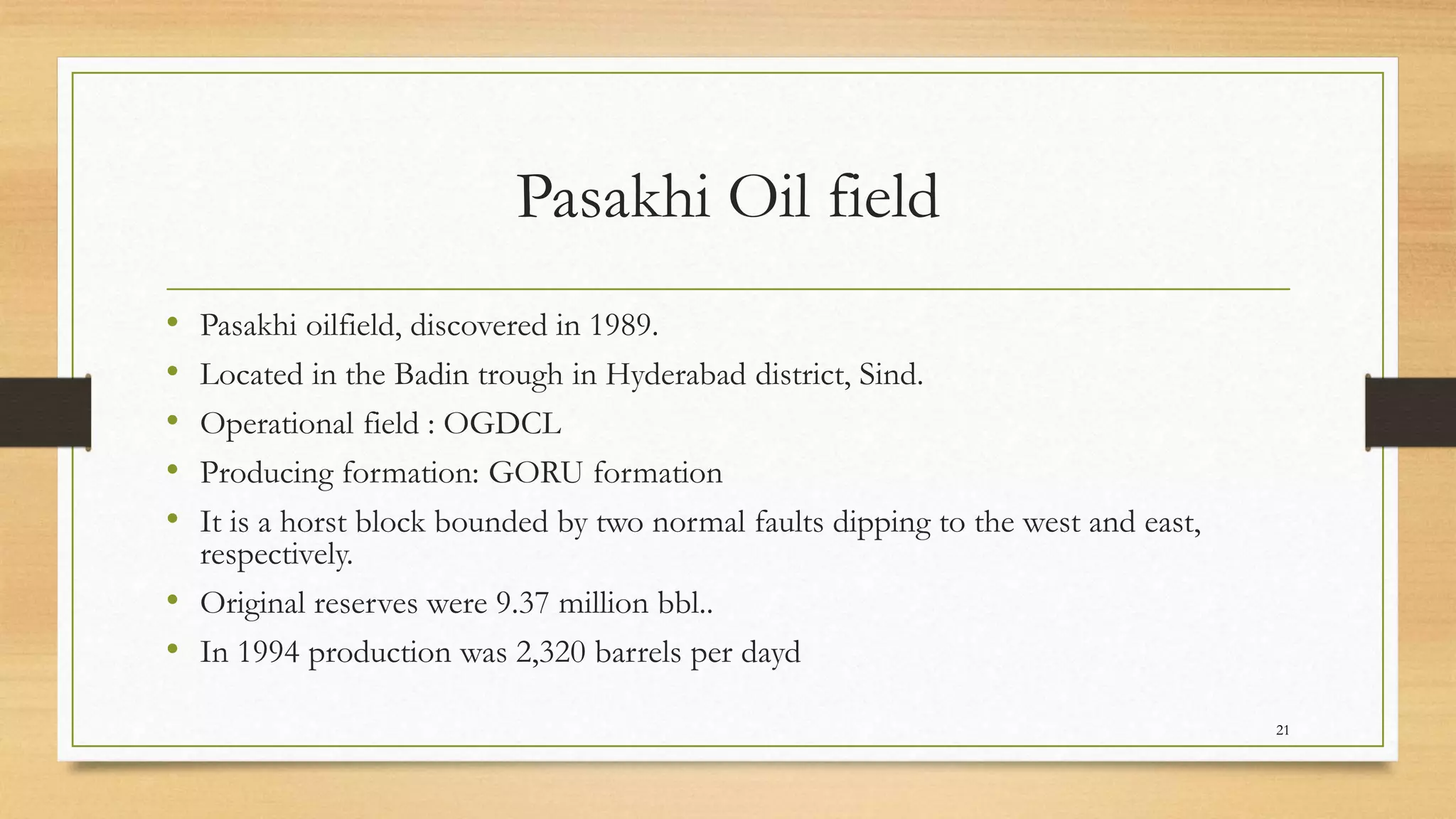 Petroleum system and geology of lower indus basin | PPTX