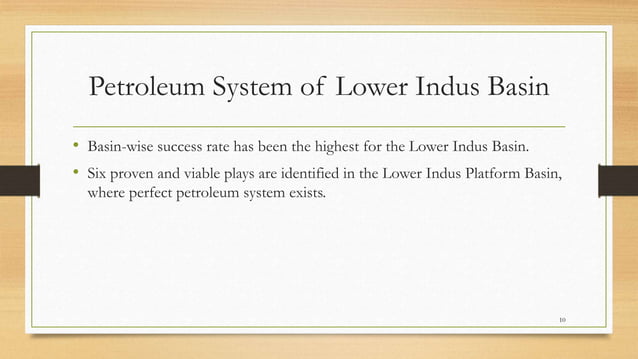 Petroleum system and geology of lower indus basin | PPTX | Geology | Science
