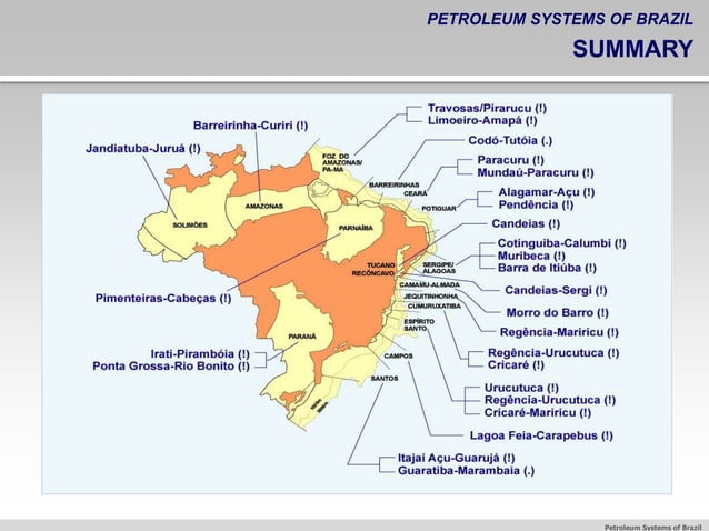 Petroleum Systems of Brazil - Overview | PPTX