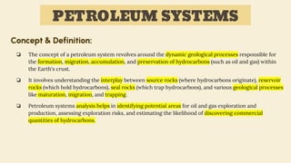 PETROLEUM SYSTEMS & ECONOMICS (GEOLOGY) | PDF