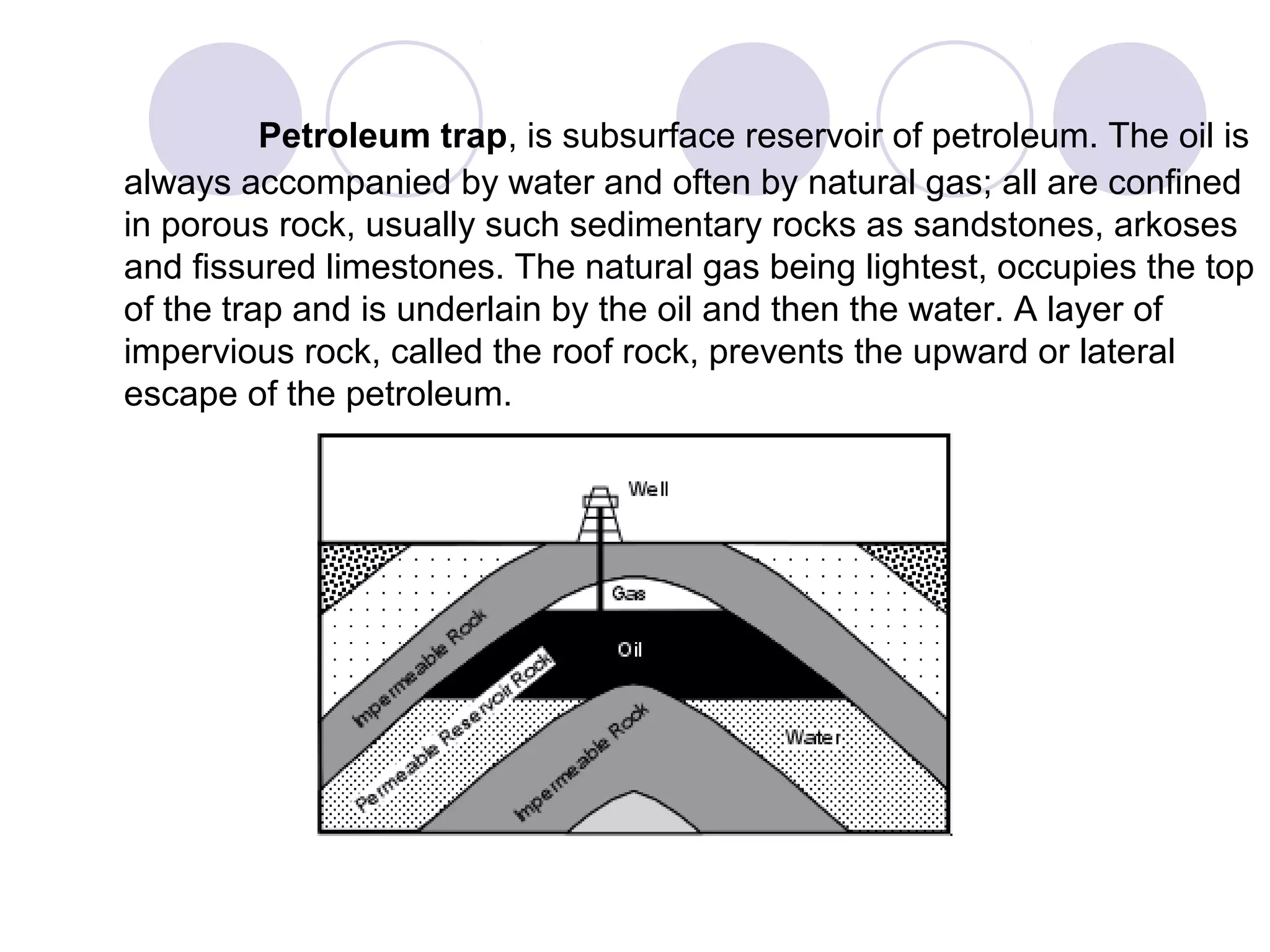 Petroleum traps | PPT