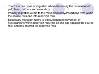 Petroleum traps | PPT