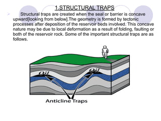 Structural Traps For Petroleum