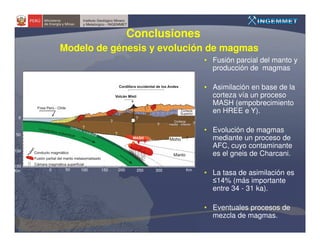 Petrología y Geoquímica de rocas del volcán Misti | PDF