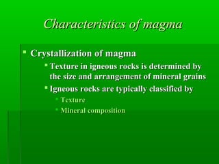 Petrologi 2-genesis magma | PPT