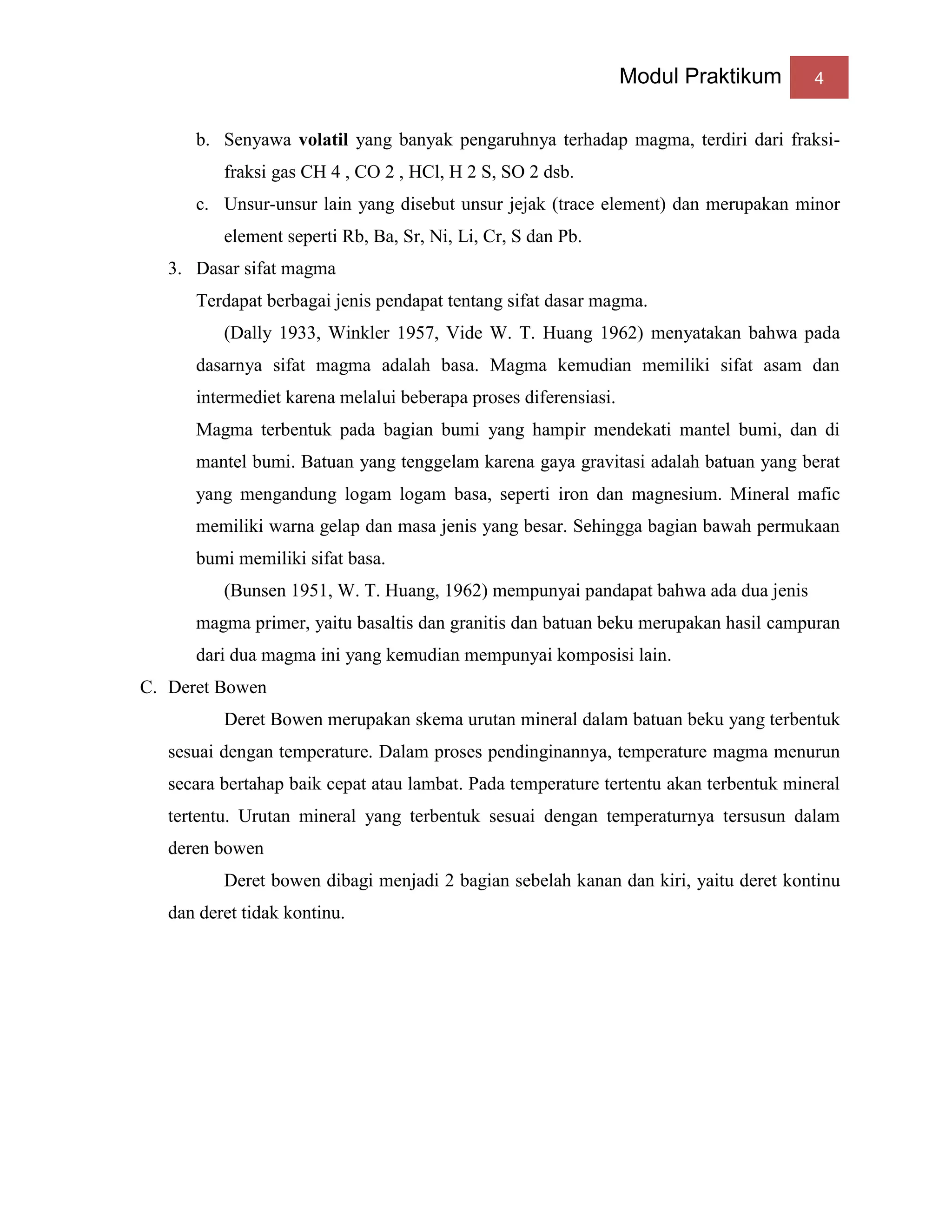 Petrologi batuan beku | DOCX