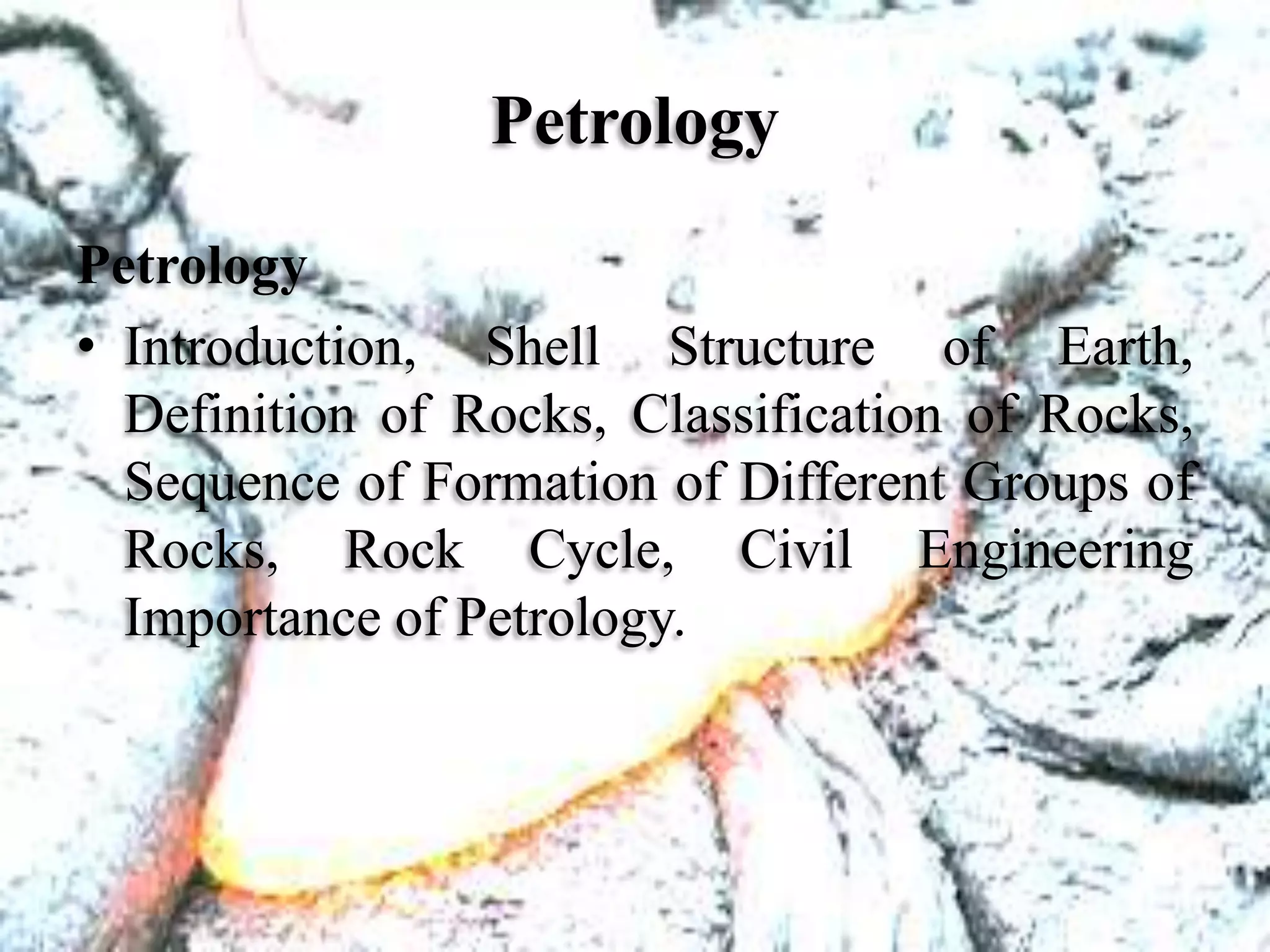 Petrology | PPTX