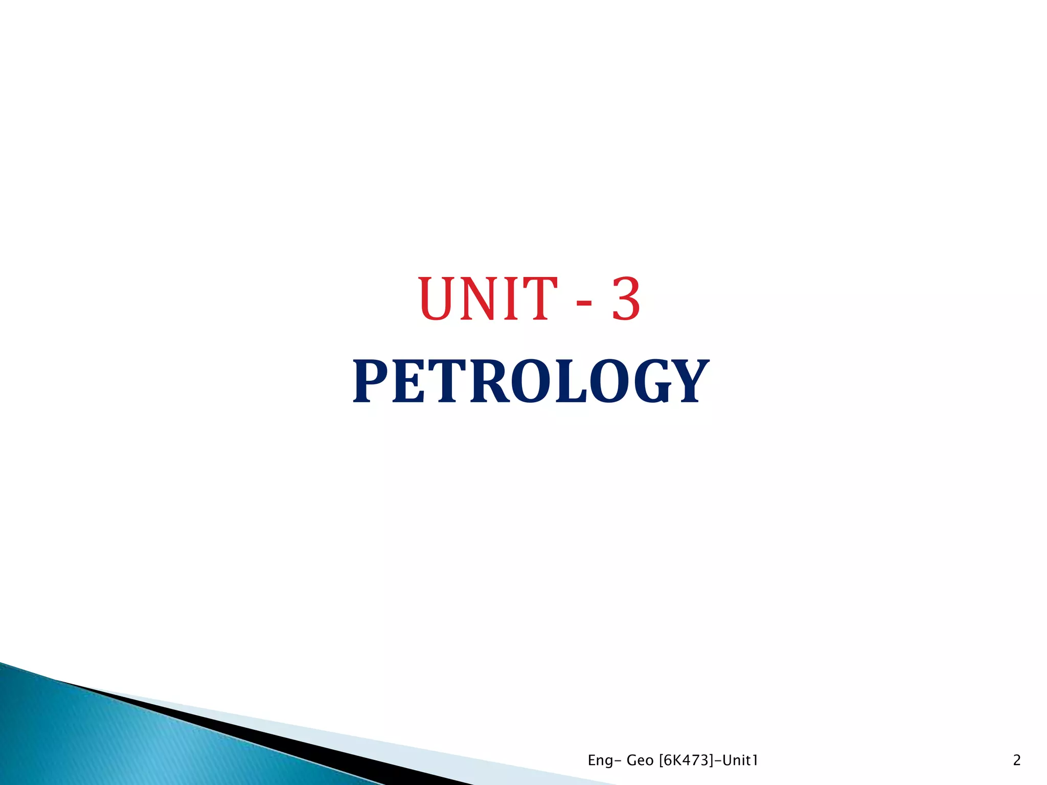 Petrology | PPTX