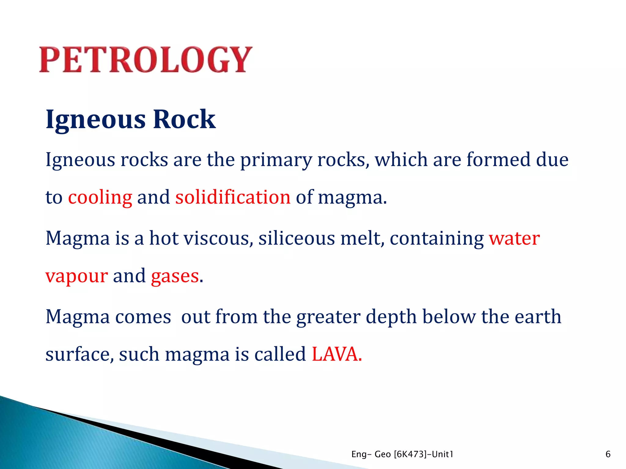 Petrology | PPTX
