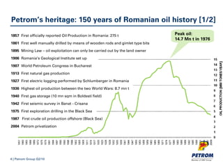 Petrom on its way to becoming a leading integrated energy player in SEE ...