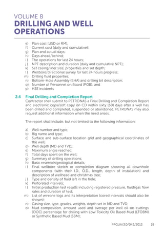 Petronas drilling operations guideline | PDF