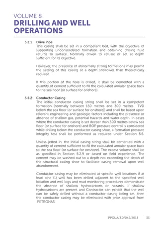 Petronas drilling operations guideline | PDF