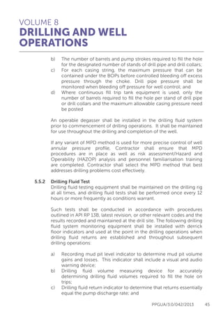 Petronas drilling operations guideline | PDF