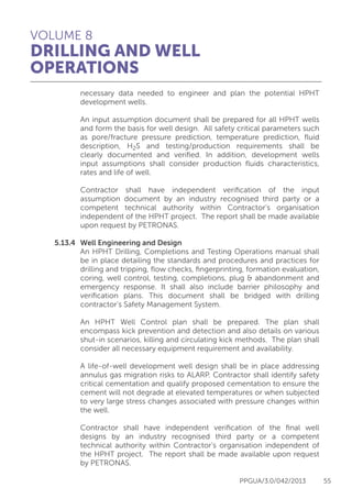 Petronas drilling operations guideline | PDF