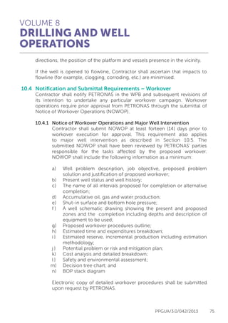 Petronas drilling operations guideline | PDF