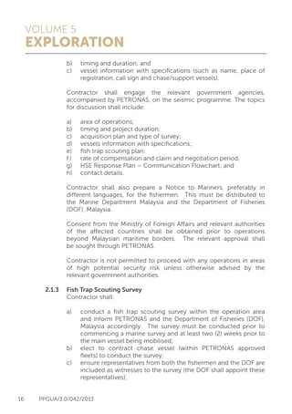 Petronas exploration guidelines | PDF