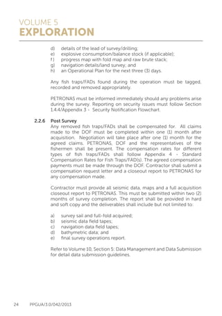 Petronas exploration guidelines | PDF