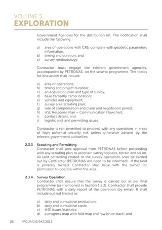 Petronas exploration guidelines | PDF