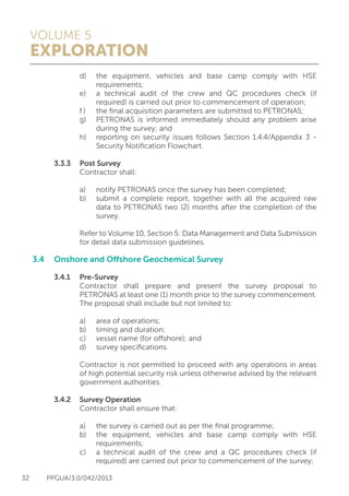 Petronas exploration guidelines | PDF