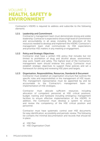 Petronas health, safety and environment guidelines (HSE) | PDF
