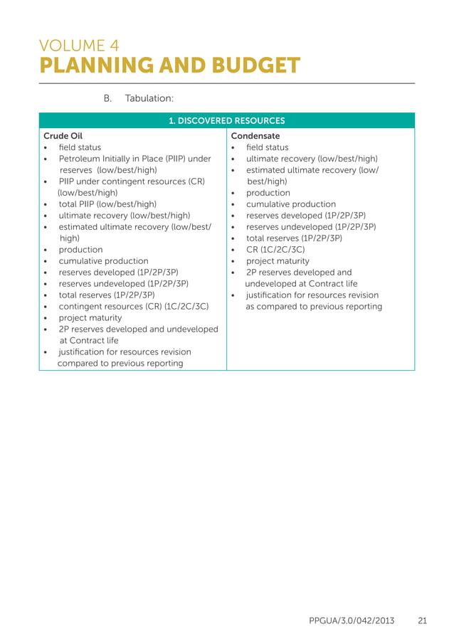 Petronas procedures and guidelines for planning and budgeting | PDF ...