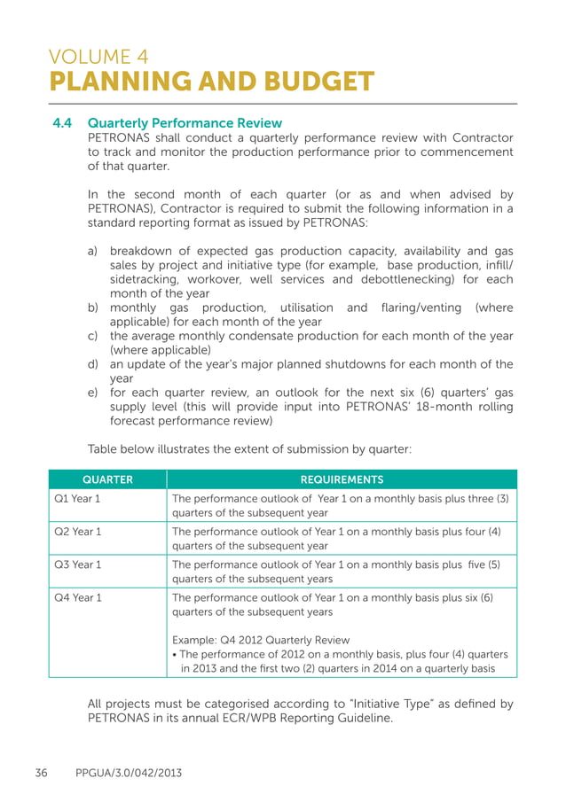 Petronas procedures and guidelines for planning and budgeting | PDF ...