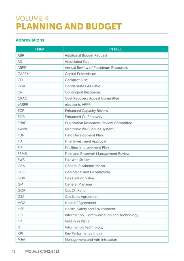 Petronas procedures and guidelines for planning and budgeting | PDF ...