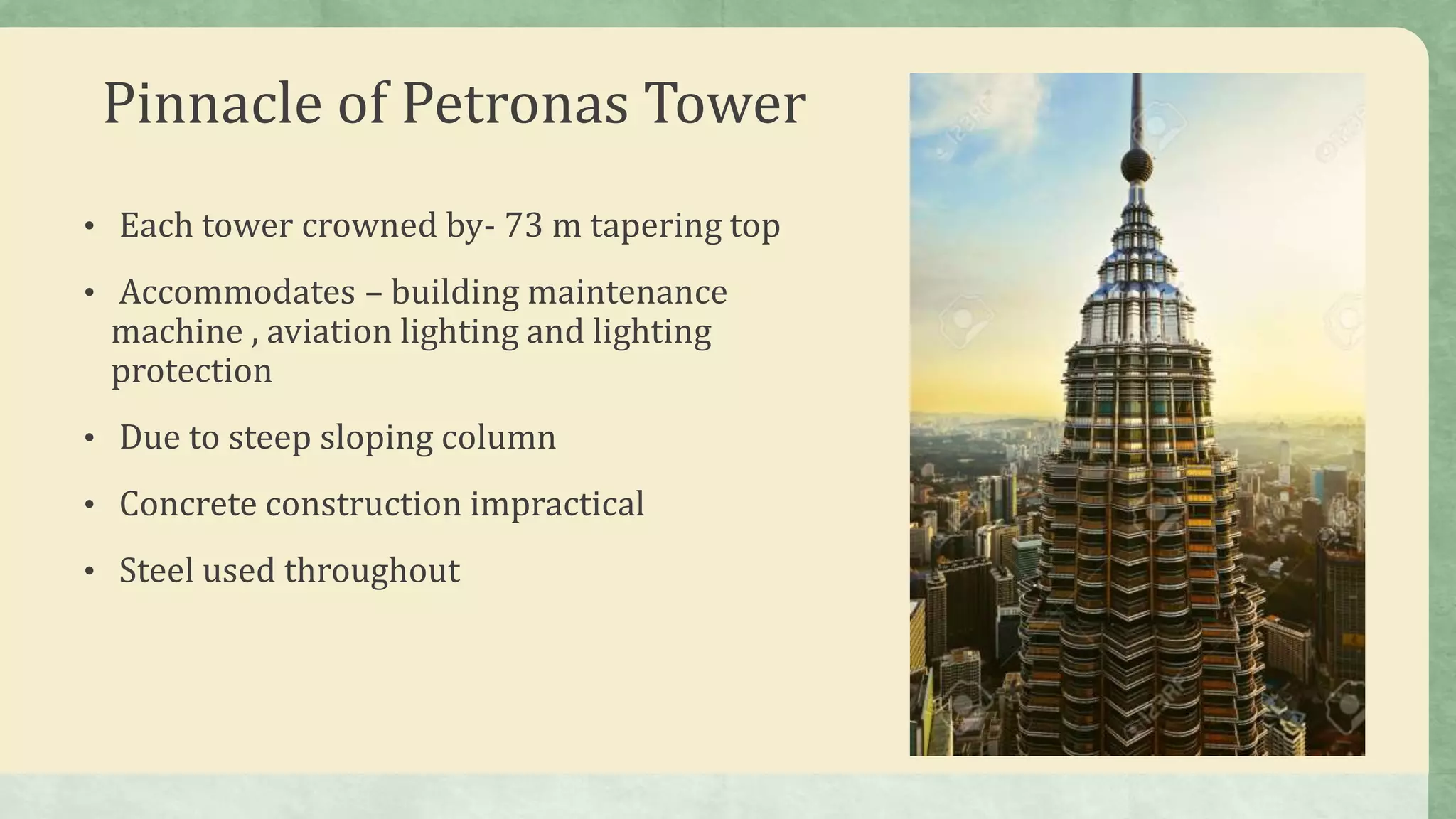 Petronas tower | PPTX