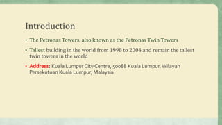 Petronas tower | PPTX