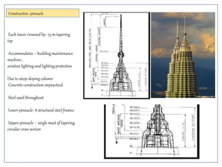 Petronas tower - Malaysia (Theory of Structures) | PPTX