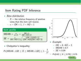 LCBM: Statistics-Based Parallel Collaborative Filtering | PDF