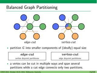 HDRF: Stream-Based Partitioning for Power-Law Graphs | PDF | Computer ...